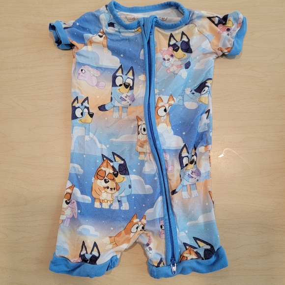 Little Sleepies | Pajamas | Little Sleepies Bluey One Piece 62 Month ...